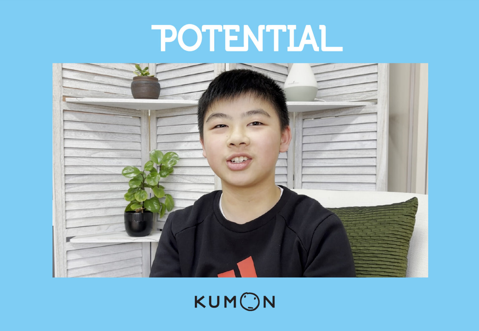 13-year-old Isaac solves vectors in Kumon Maths